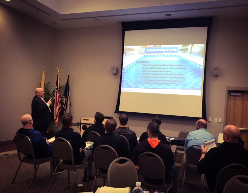 The NSPF Certified Pool Operator Instructor Course - American Pool